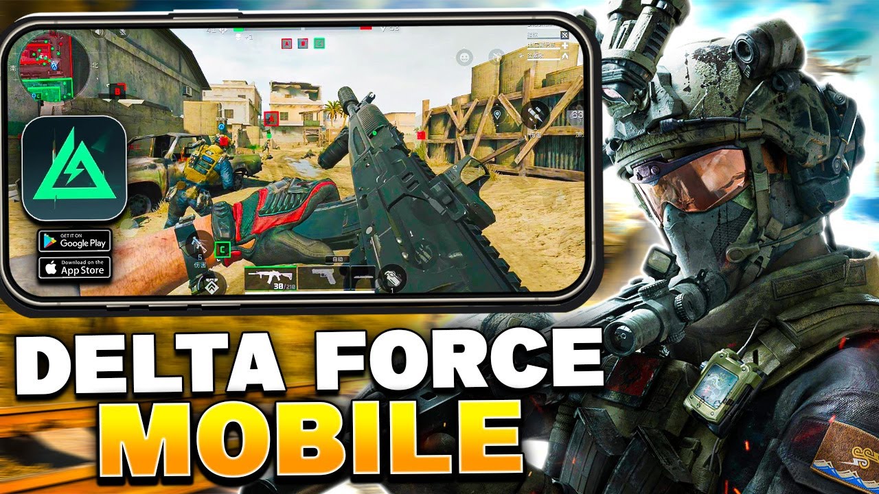 Delta Force Mobile BATTLEFIELD MODE GAMEPLAY (4K HD)