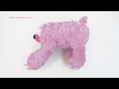 Sew a SLOTH PLUSH QUICK OVERVIEW - Stuffed Animal. Super Cute and Cuddly!