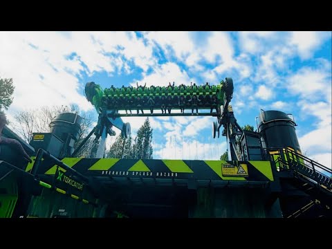 Our first @officialaltontowers on ride POV is the new for 2025 ride Toxicator