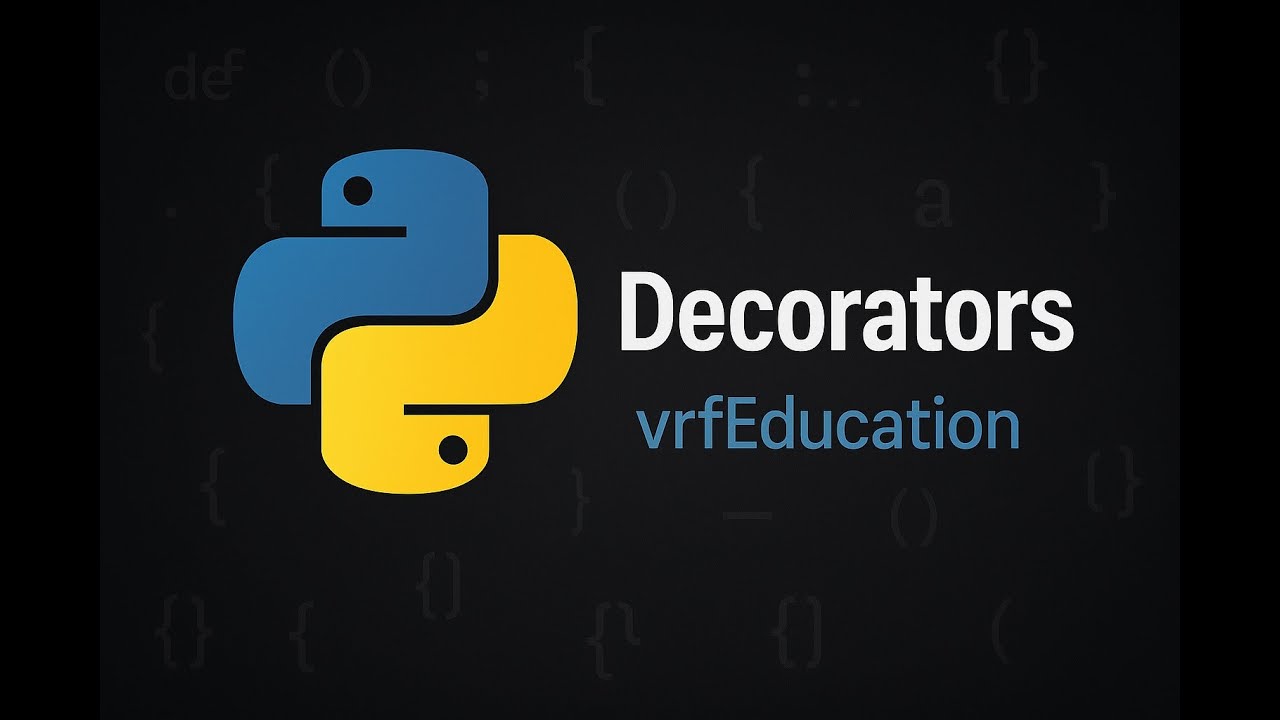 Master Python Decorators – Step-by-Step Guide with Real Examples