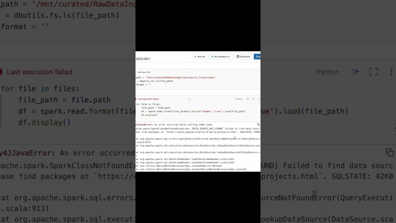 Debug Python in Databricks #programming #azuredatabricks