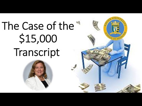 The $15,000 Transcript // Xavier "University" School of "Medicine" in Aruba Exposed