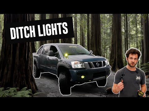 Nissan Titan & Armada Ditch Light Install