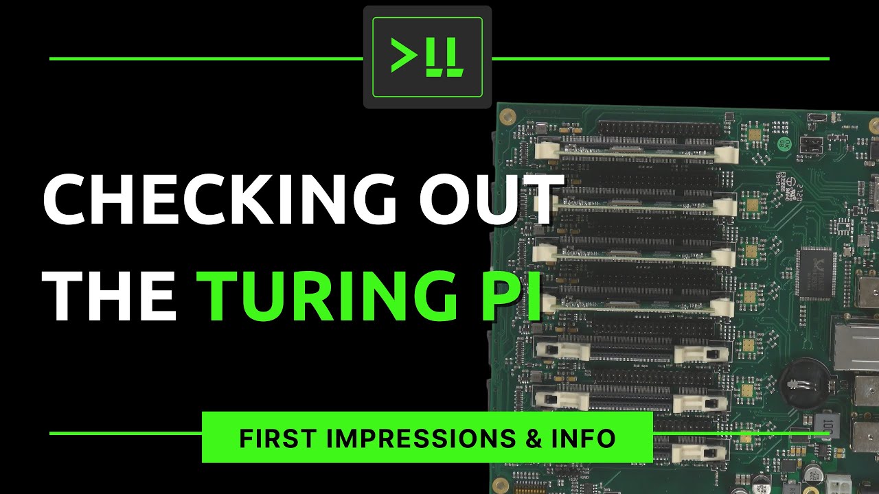 Checking out the Turing Pi: Quick Review and First Impressions