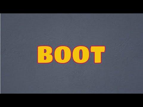 What Does BOOT Means || Meanings And Definitions With Example in ENGLISH