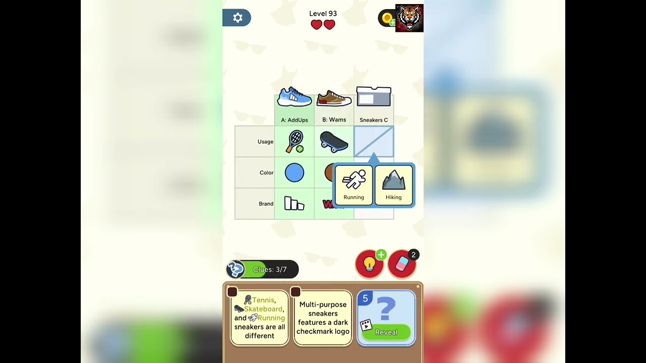 Profile Perfect Level 93 walkthrough solution