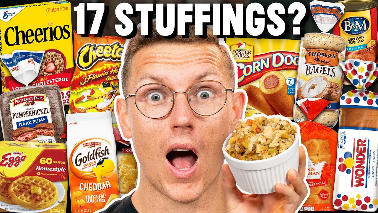 We Made 17 Different Kinds Of Stuffing (Blind Taste Test)