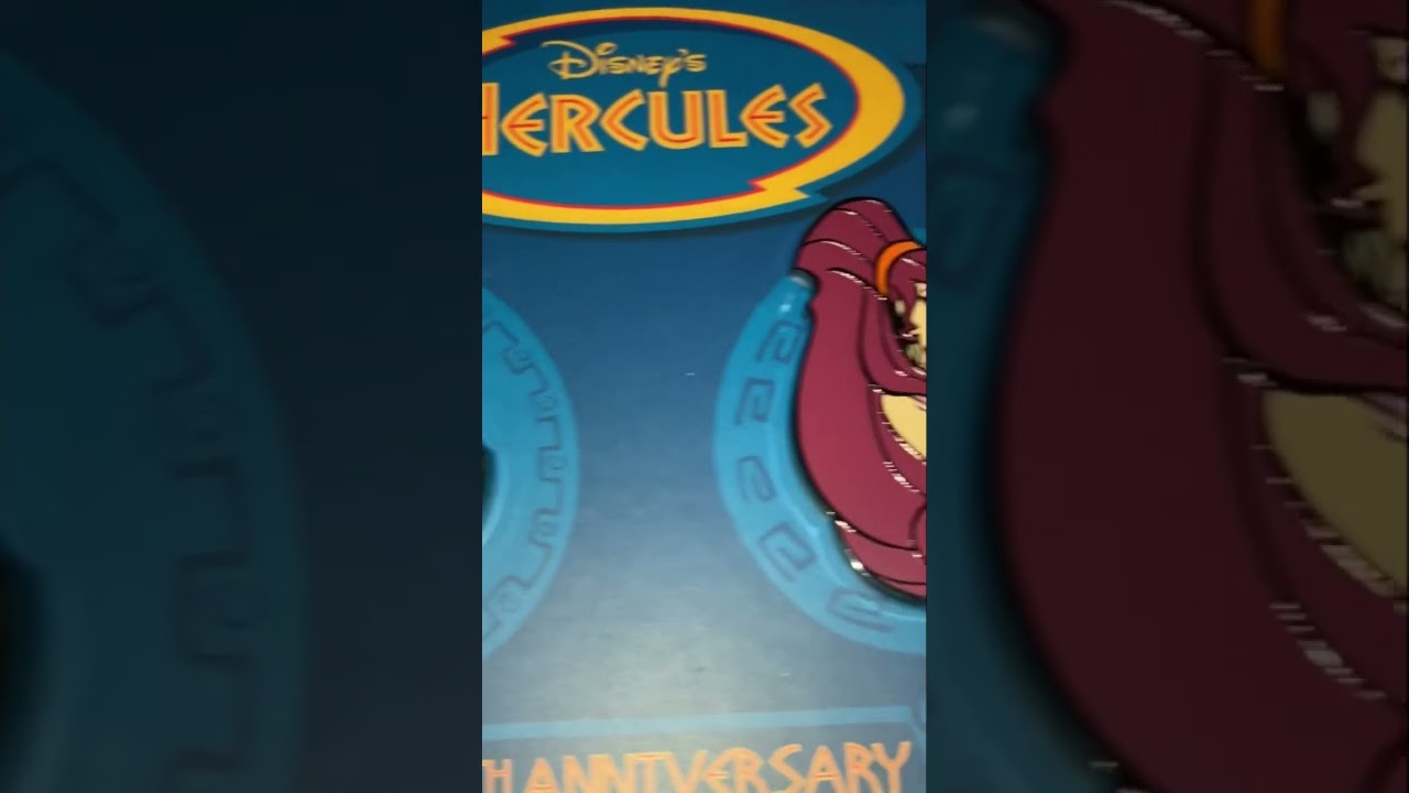Hercules 25th Anniversary Pins Disney Movie Insiders Reward #shorts