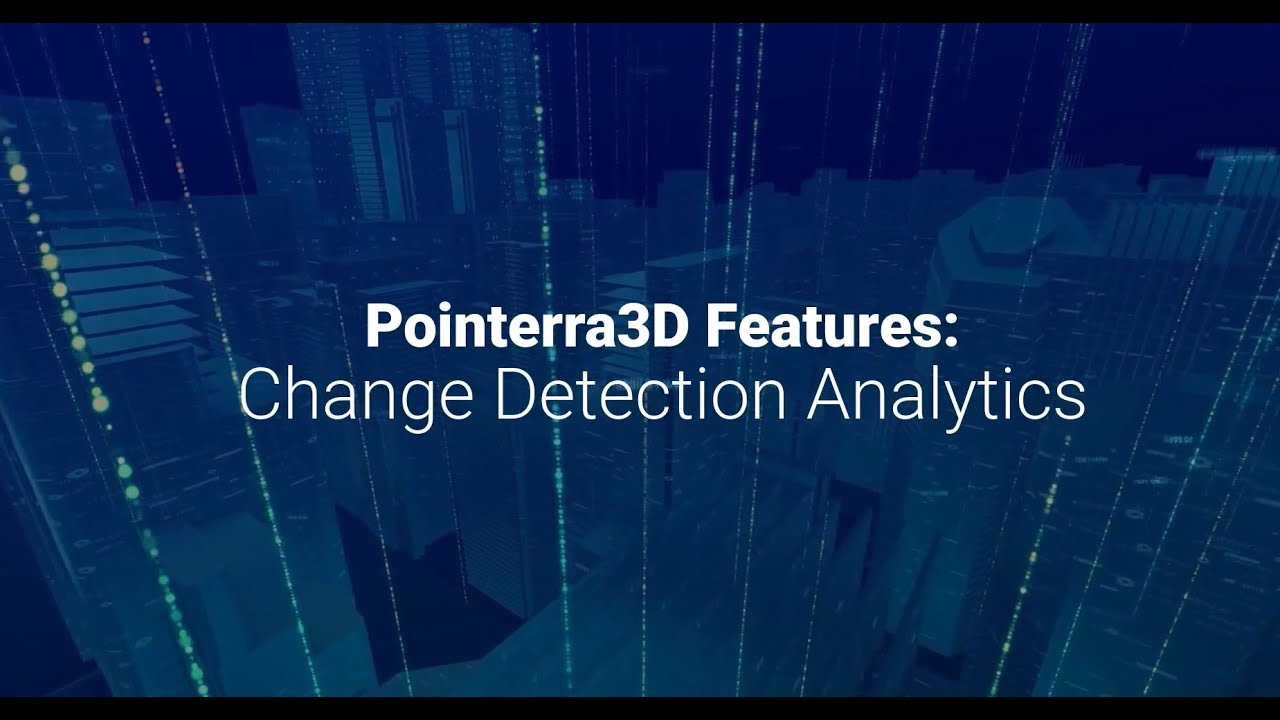 Pointerra3D Engineering Tools - Change Detection Analytics