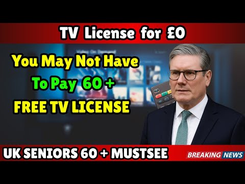Free TV License for Over-60s in the UK | New 2025 Rules Explained Clearly