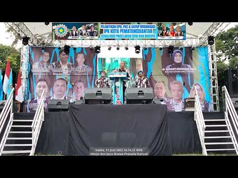 Sambutan DPD IPK Prov. SUMUT diwakili Wakil Ketua Sibarani.sambutan yang menggebu-gebu.jenis² Ikan.