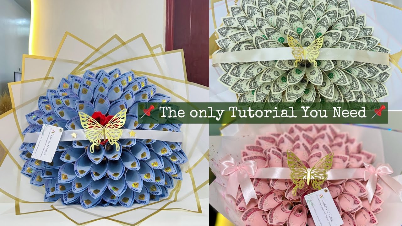 How to make a Stunning Money Bouquet | A Step by Step DIY Tutorial