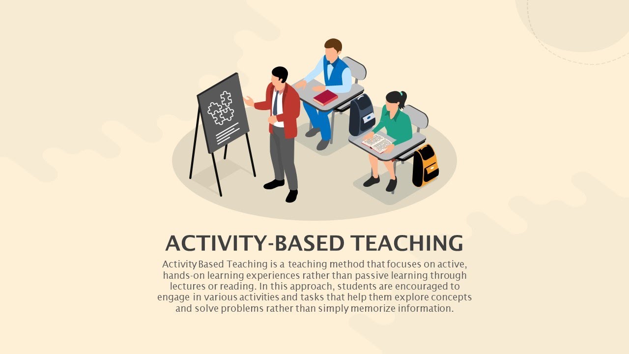 Activity Based Teaching Animated PPT Template
