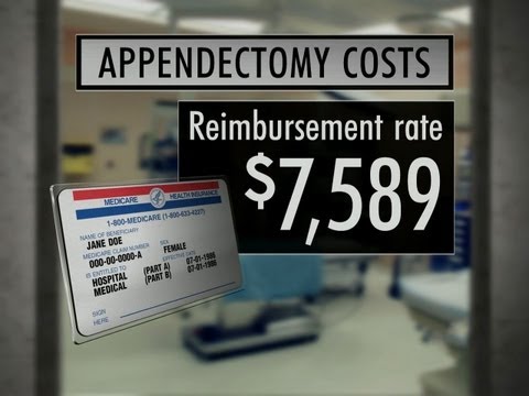 CBS Evening News with Scott Pelley - No standardized price for appendix removal