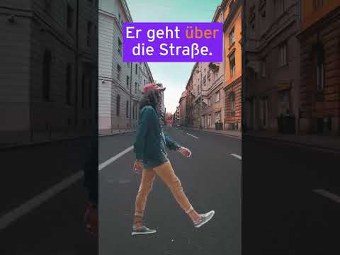 Die Präpositionen "durch" und "über" - so könnt ihr sie verwenden! 😊 #shorts