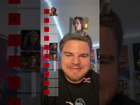 BLIND RANKING STRANGER THINGS CHARACTERS!