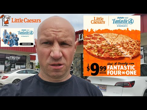 Little Caesars New Fantastic Four-N-One Pizza!