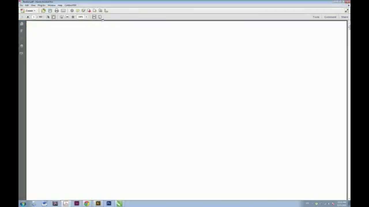 Bad parameter on adobe acrobat reader