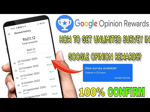 daily survey in google opinion rewards app | How to get more survey