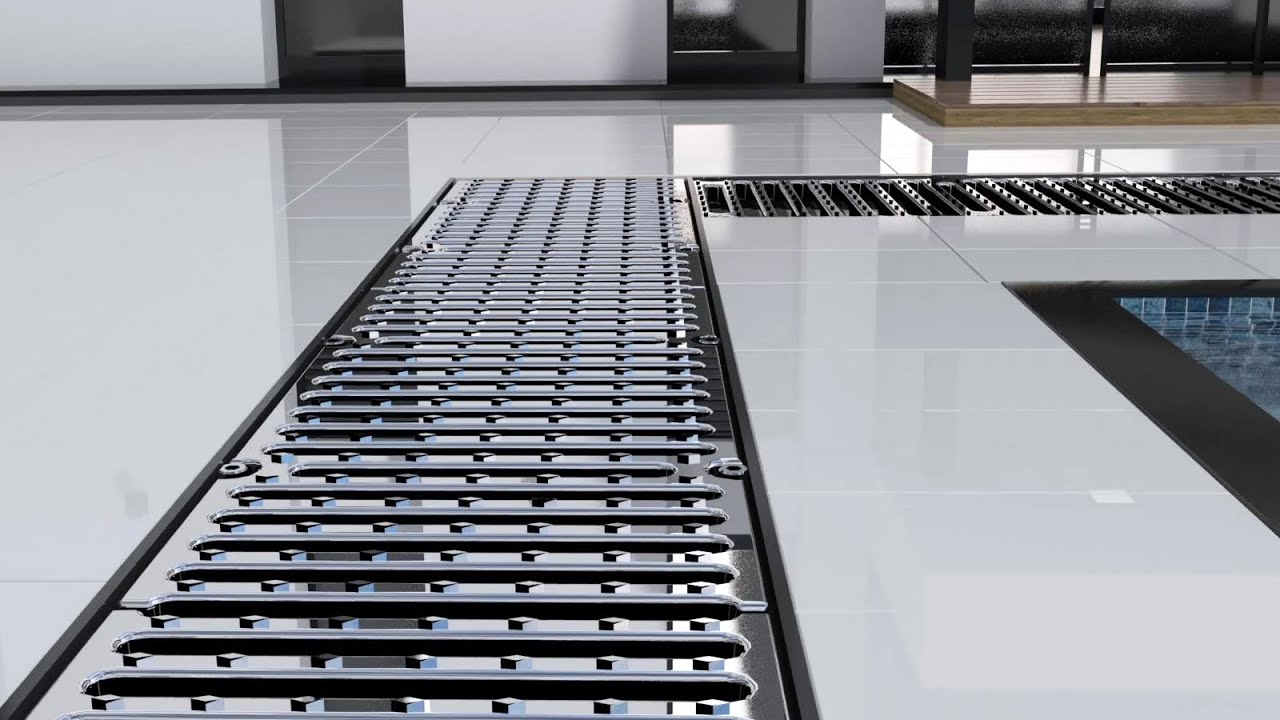Polymer concrete channel installation guide