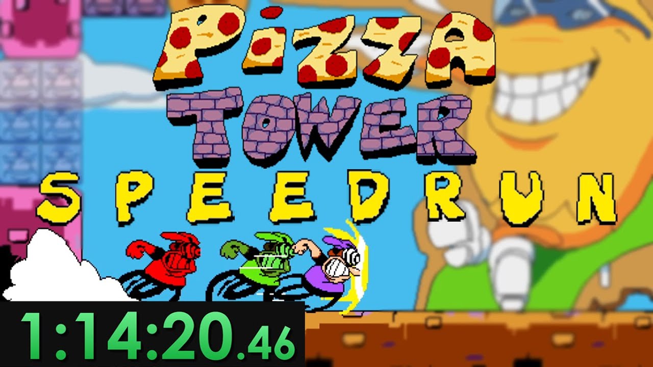 Pizza Tower Speedrun EPIC Edition Any% 1:14:20