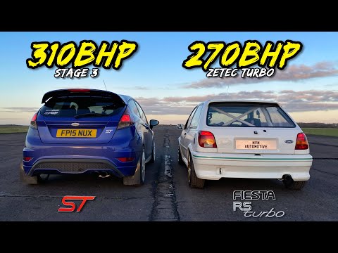 RS or ST? Ford Throws a Fiesta on the Dragstrip in Old vs. New Showdown ...