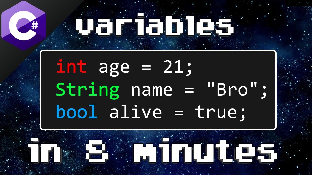 C# variables ✖️