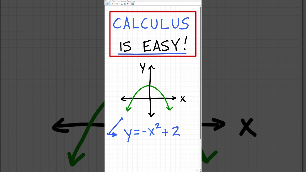 calculus is easy...