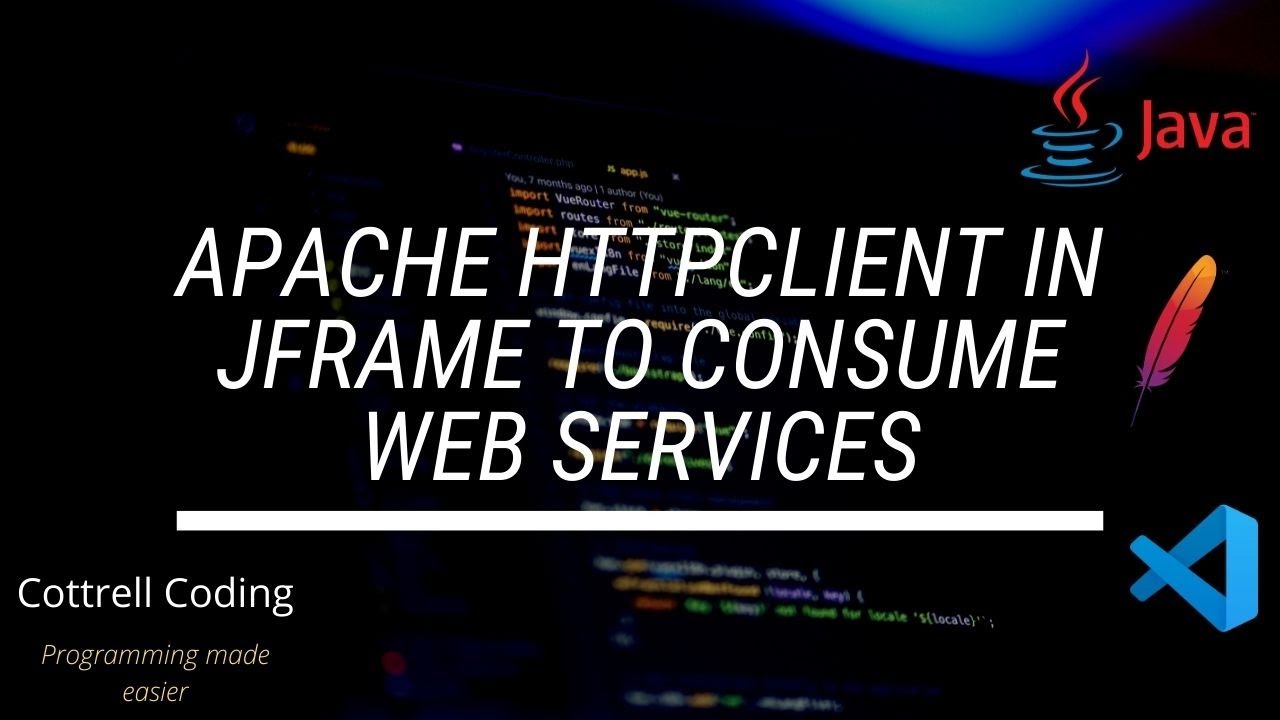 httpclient in JFrame to consume web service