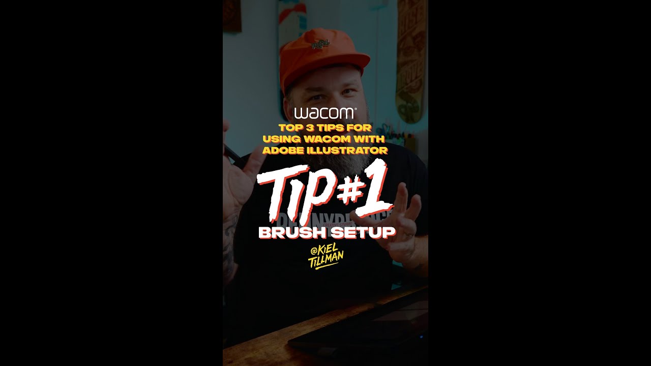 WACOM TIP 1 // Brush setup in Adobe Illustrator