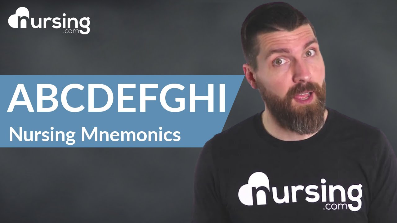 How nurses stay focused when doing an emergency trauma assessment | Nursing Mnemonic | ABCDEFGHI