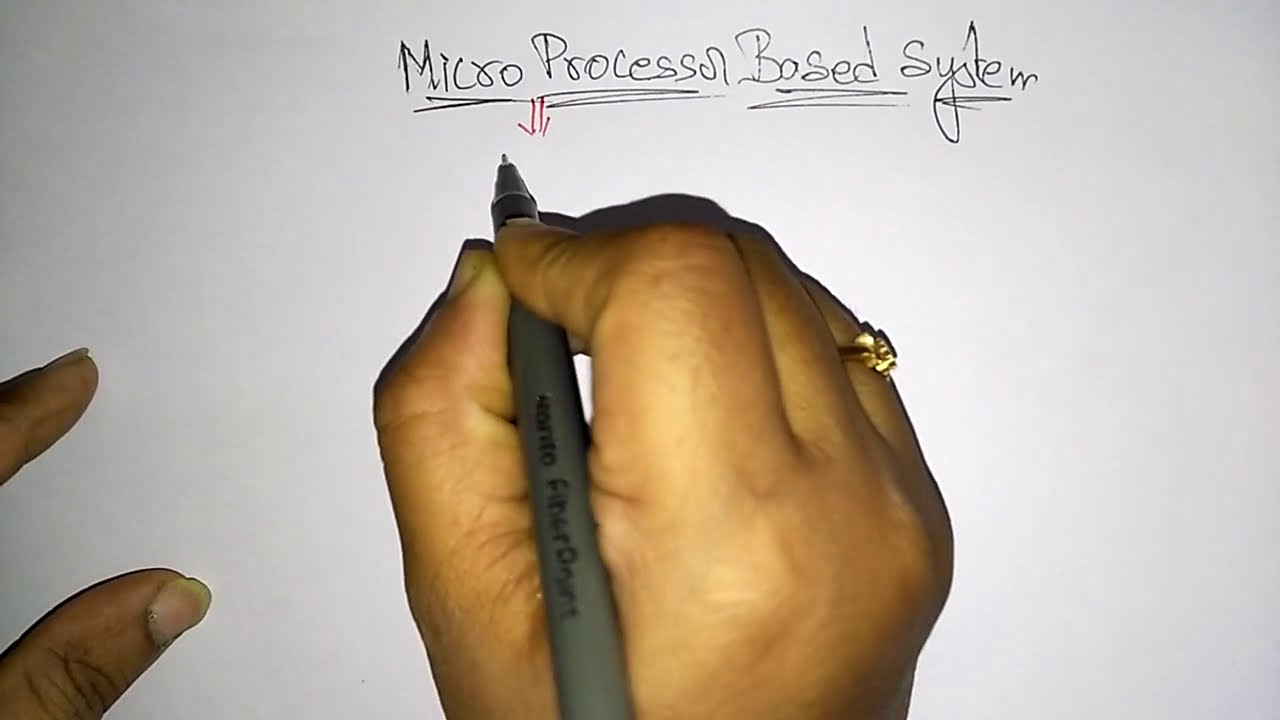 micro processor based system | MPMC | Lec-09 | Bhanu Priya