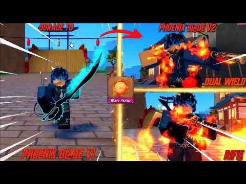 Upgrade Phoenix Blade to V2 (Guide and Showcase) / King Legacy 4.66