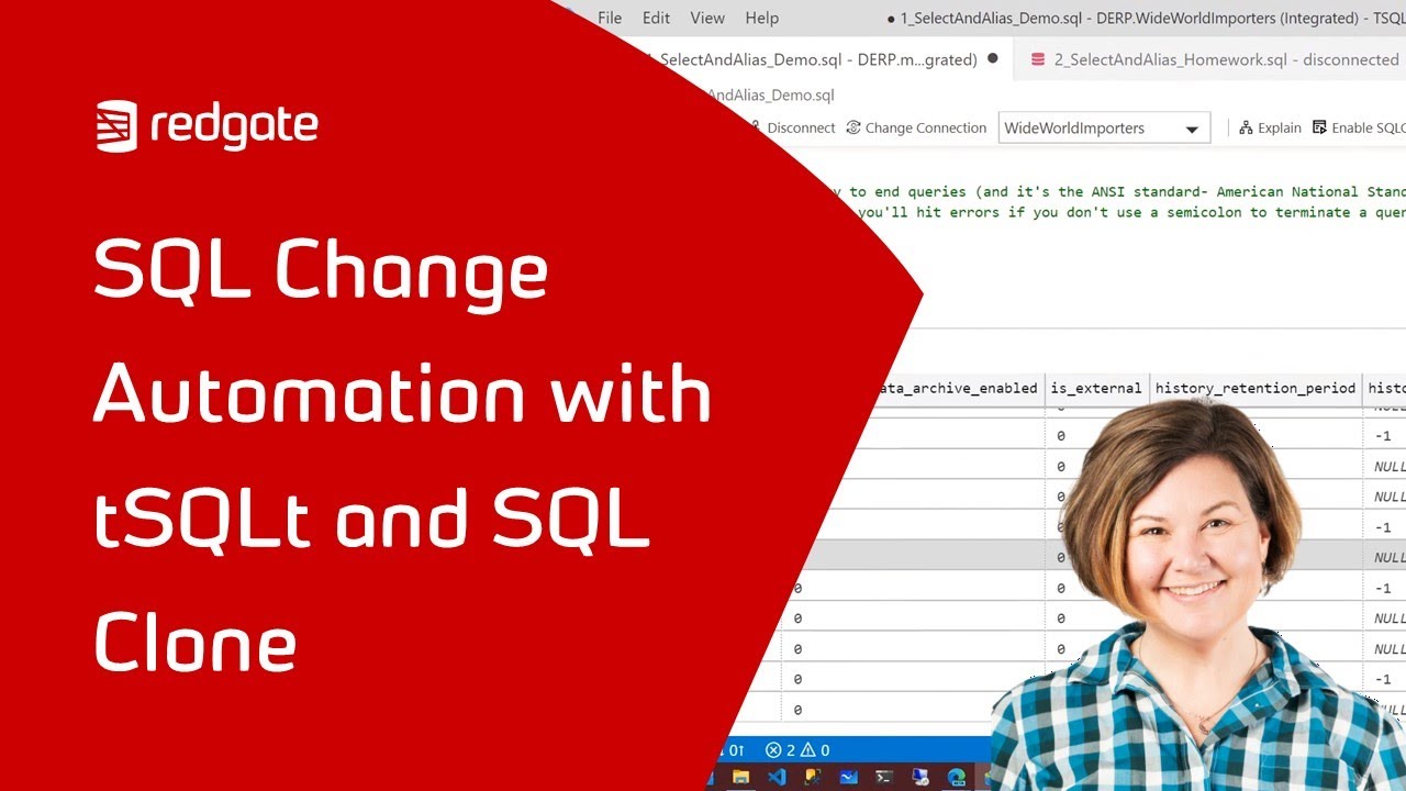 A Workflow with tSQLt, SQL Change Automation, SQL Clone and GitHooks