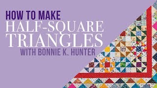 fast2cut Bonnie K. Hunter's Essential Triangle Tool: Quickly Make Half ...