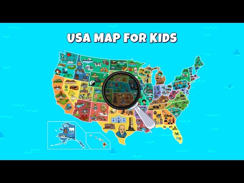 USA Map Kids Geography Games for Android - Free App Download