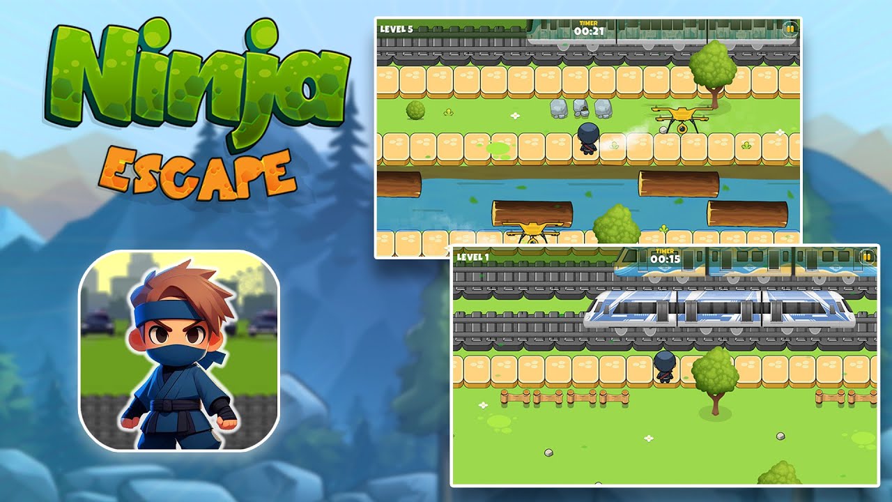 Ninja Escape || Construct 3 Game Template || Source code