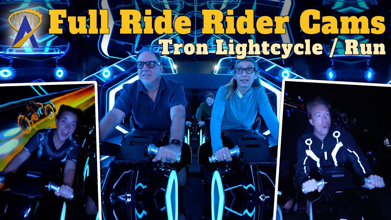 MyDisneyFix | Tron Lightcycle / Run Rider Cams at Walt Disney World's ...
