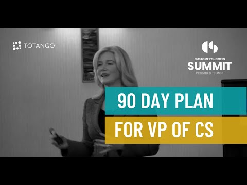 90 Day Plan for the First VP of Customer Success