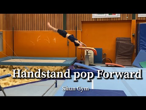 Spring from hands on Vault – Gymnastics Coaching.com