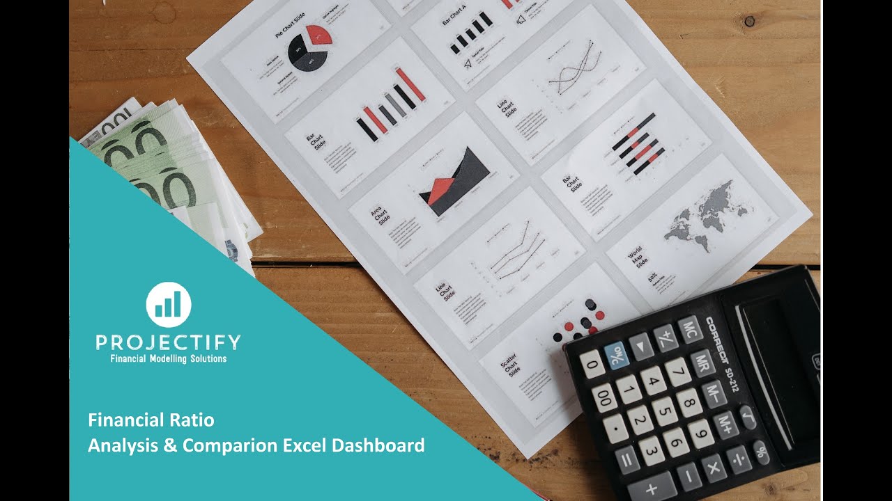 Financial Ratio Analysis & Comparison Excel Dashboard