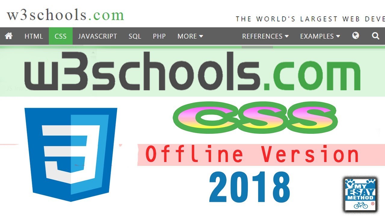 W3Schools - CSS Tutorials Offline Version FREE  |  2018