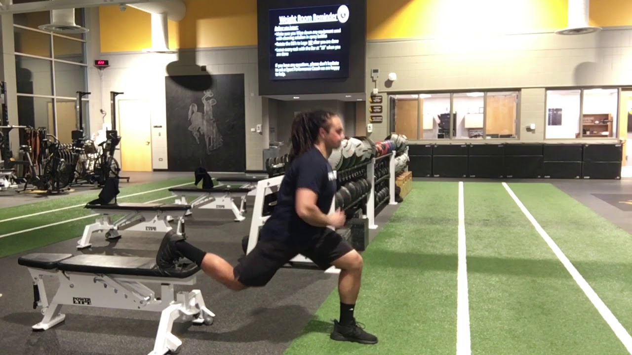 Reflexive RFE Split Squat Drop