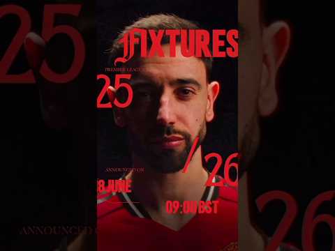Man United's Premier League fixtures in full 2025/26 season