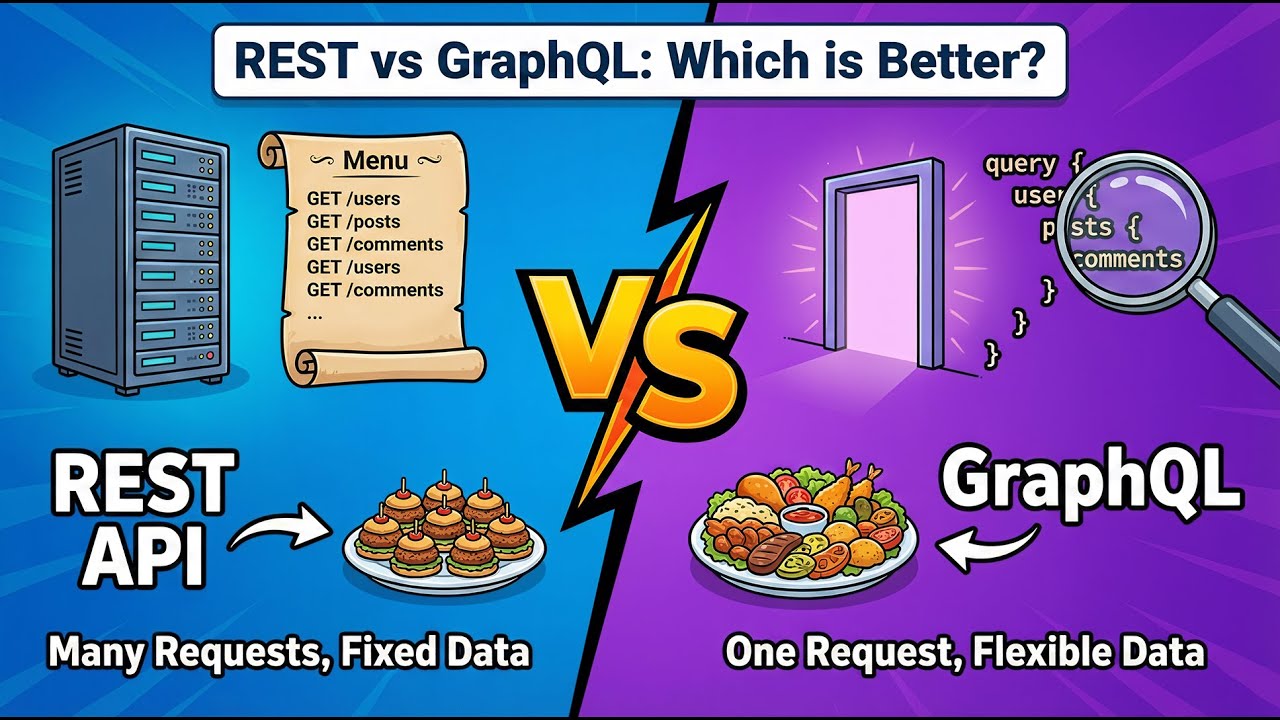 What's the REAL Difference Between REST and GraphQL APIs? | Geekboots