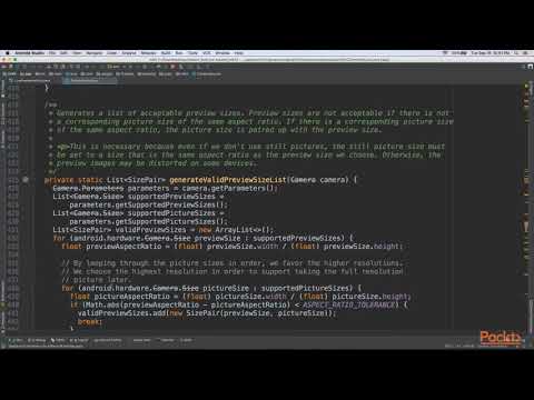 Learn Machine Learning for Android App development Using ML Kit Camera Setup | packtpub com ...