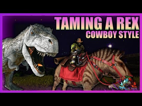 Steam Community :: Video :: Taming A Rex Cowboy Style- Ark Survival ...