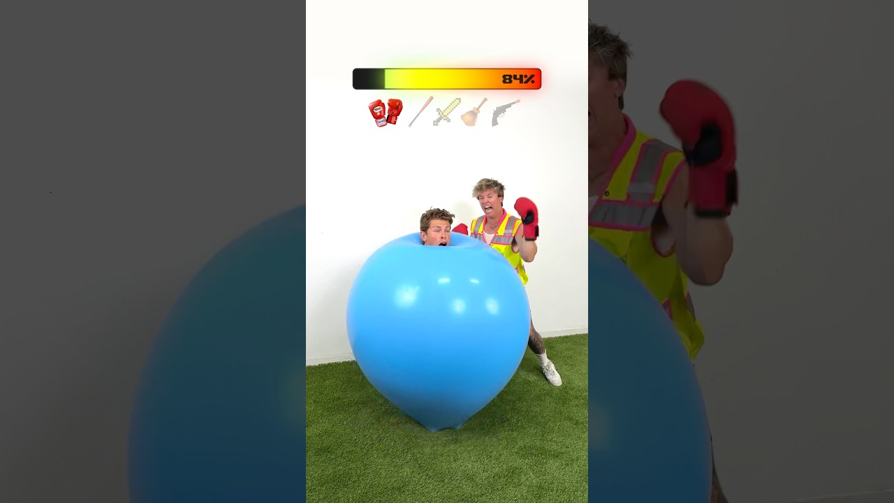 What Pops The GIANT Balloon?