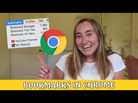 How to ADD AND MANAGE BOOKMARKS in GOOGLE CHROME | Add Bookmark, Bookmarks Manager, Bookmark Folders
