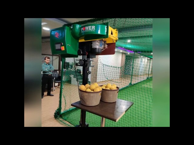 Cricket Bowling Machine - Cricket Bowling Machines - Power Professional ...